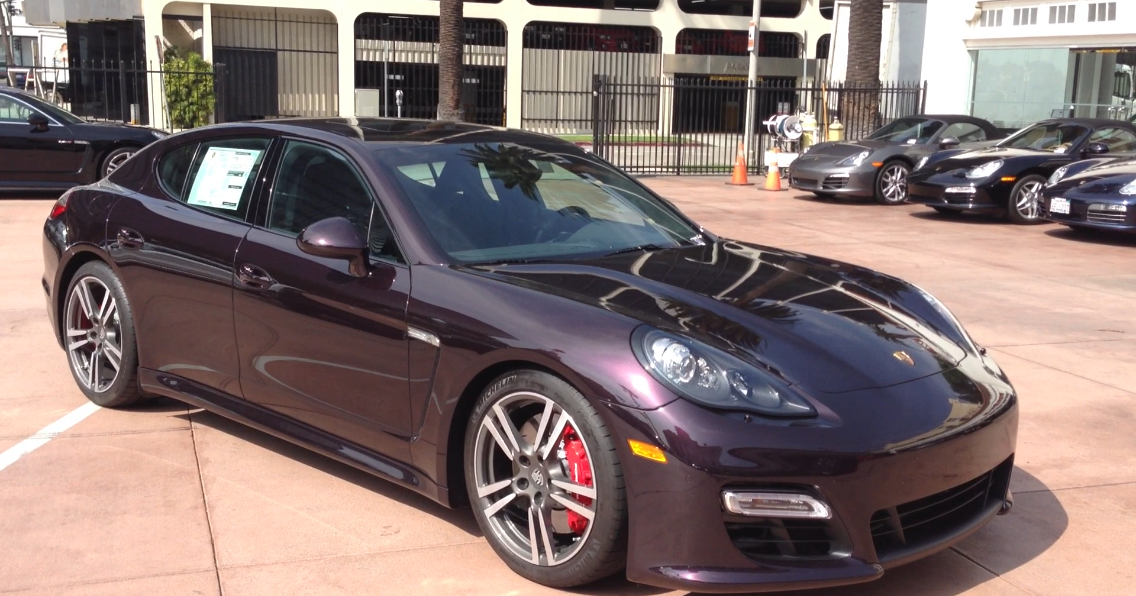 The Porsche Guy : Today's Three P's: Purple Porsche Panamera. OMG.